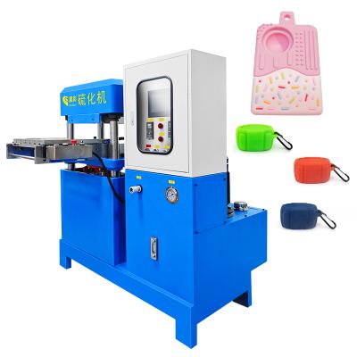 China 70T Silicone Vulcanizing Machine for Trademark Product Making for sale