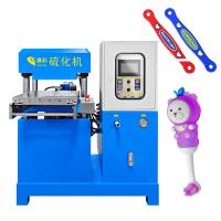 China Automatic 50T Vulcanizing Machine for Silicone Cartoon Keychain Crafts for sale