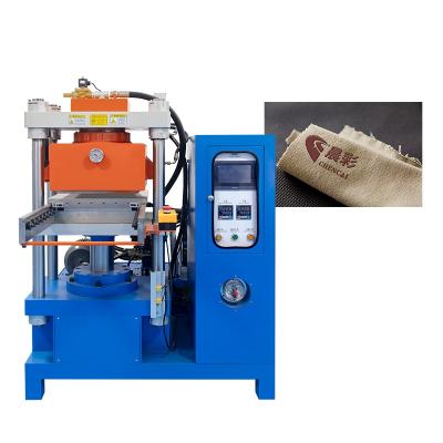 China High Productivity Vacuum Vulcanizing Machine with 300*300mm Upper Heating Plate 400*380mm Lower Heating Plate and 35T Work Pressure for sale