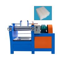 China 3.75KW Silicone Rubber Milling Machine with 15-20r/min Roller Speed for Solid Raw Material Processing for sale