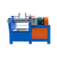 China 3.75KW Silicone Rubber Milling Machine with 15-20r/min Roller Speed for Solid Raw Material Processing for sale