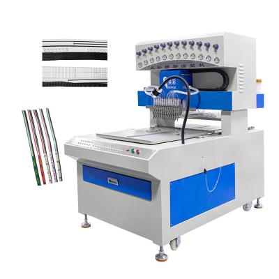 China Extended Customized Model 12 Colors Dispensing Machine Slippers Making Machine PVC Silicone Label Machine for sale