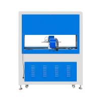 China Visual Clasp Gluing Machine Button Dispensing Machine for PVC Trademark Clothing Accessories 220V 50Hz for sale