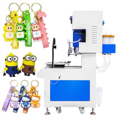 China Automatic 12 Colors Silicone Dispensing Machine with 0.01mm XYZ Accuracy for Energy Saving PVC Keychain Production for sale