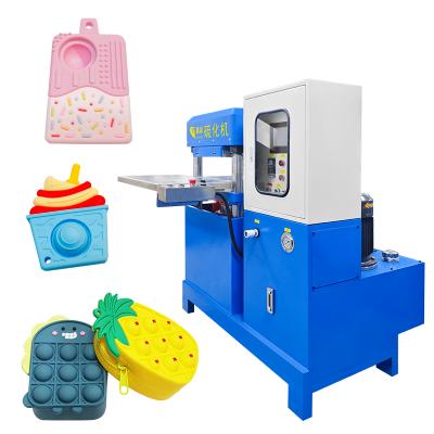 China Automatic 70T Silicone Product Hot Heating Press Molding Shaping Vulcanizing Machine for Making Phone Case Trademark Logo for sale