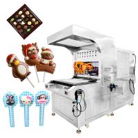 China Energy Saving Chocolate Decorating Machine 220V 50HZ with 600×400mm Workbench and 1200mm/s Speed for sale