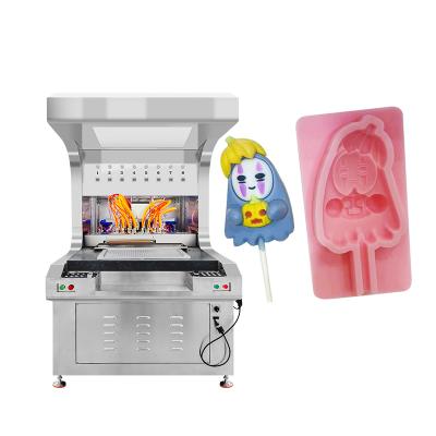 China Automatic 8 Colors Stainless Steel Chocolate Depositing Machine Candy Making Equipment for sale