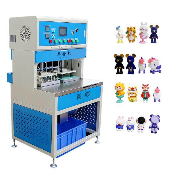 Quality Automatic 3D Heat Press Molding Machine PVC Patch Pressing Mold Machine for for sale