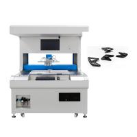 China Visual Clasp Gluing Machine Button Dispensing Machine for PVC Trademark Clothing Accessories 220V 50Hz for sale
