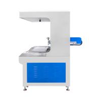 China Visual Clasp Gluing Machine Button Dispensing Machine for PVC Trademark Clothing Accessories 220V 50Hz for sale