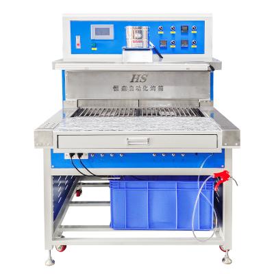 China Automatic 2D 3D PVC Industrial Bake Baking Oven Heat Heating Forming Machine for Making Label for sale
