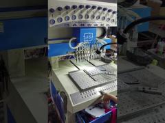 394 Colors Liquid Soft PVC Keychain Injection Machine PVC Rubber Keychain Making Machine