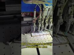 2D 3D Soft PVC Trademark Making Production Line