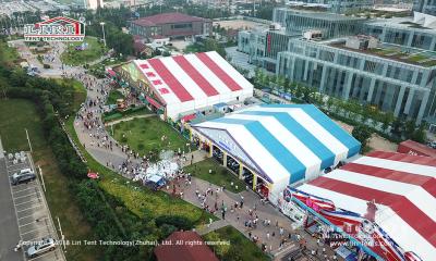 China LIRI TENT exhibition  event tent large hall for brand promotion and product exhibition for sale