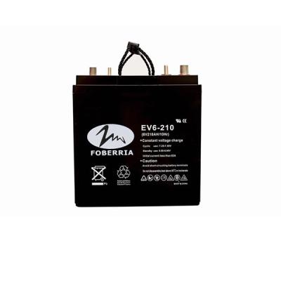 Cina Batterie al piombo nere di Vrla 6v 210ah 400Ah EV per i motorini di mobilità in vendita