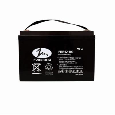 Cina 12V la batteria al piombo 100ah UPS ha sigillato il tempo di lunga vita ricaricabile per il sistema solare in vendita