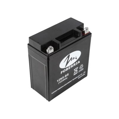 Quality Orange Maintenance Free Motorcycle Lead Acid storage  Battery 12v 6.5 Ah 10hr 0.9A 1.9kgfor sale