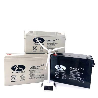 Cina Batterie al piombo del ciclo profondo della batteria solare del gel di capacità elevata 12V120ah della batteria al piombo per stoccaggio solare in vendita