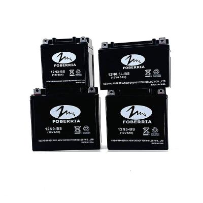 Quality Motorbike 12v 6ah Motorcycle Battery Sealed Lead Acid Battery For Electric Scooterfor sale