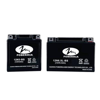Quality Motorbike 12v 6ah Motorcycle Battery Sealed Lead Acid Battery For Electric Scooterfor sale
