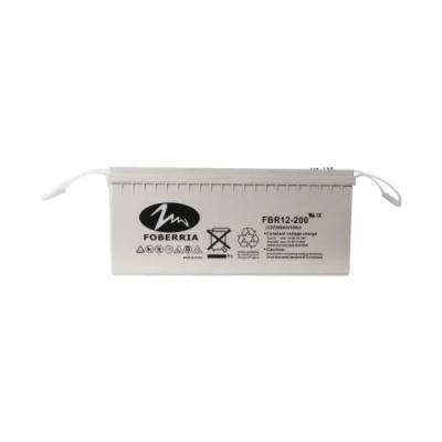 Cina Batteria al piombo sigillata ricaricabile 12V 200Ah per stoccaggio solare UPS in vendita
