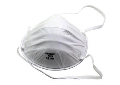Cina Il lattice bianco ipoallergenico eliminabile libero di colore della maschera di protezione FFP2 della fibra di vetro libera in vendita