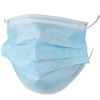 Cina 3 morbidi maneggiano la resistenza respiratoria bassa materiale non tessuta eliminabile della maschera di protezione in vendita