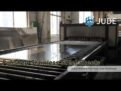 304 430 Polished Stainless Steel Sheets Brushing Surface ASTM