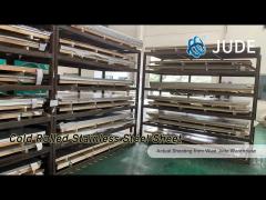 304 Cold Rolled Stainless Steel Sheet Polished Mill / Slit Edge For Industrial