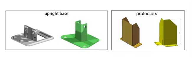 Push Back Racking in warehouse