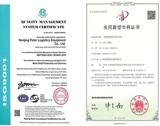 Push Back Racking quality inspection