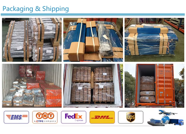 Push Back Racking shipping preparation