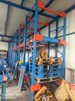 China Radio Shuttle Rack FIFO LIFO Dual Mode Pallet Racking System Fire Access Both Ends Loading for sale