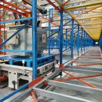 China Radio Shuttle Rack FIFO LIFO Dual Mode Pallet Racking System Fire Access Both Ends Loading for sale