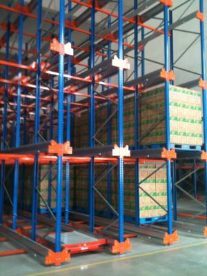 China Radio Shuttle Pallet Racking 10000 Pallet Frozen Food Cold Storage OEM Custom Design Australia Project Manufacturer for sale