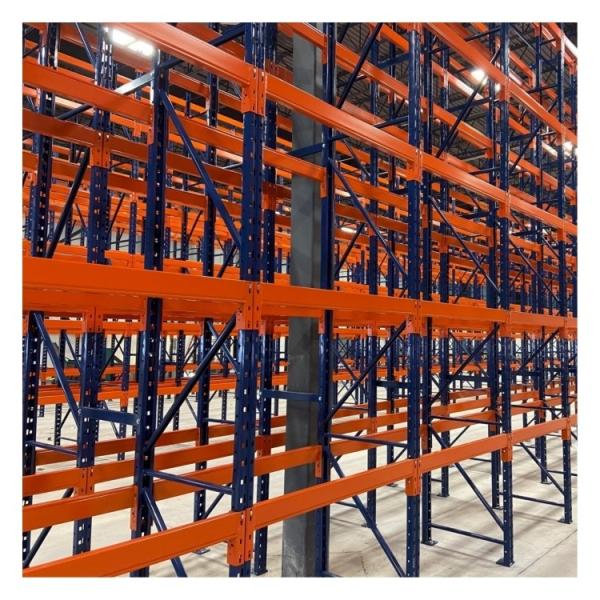 Quality OEM ODM Selective Pallet Racking System , Heavy Duty Industrial Storage Rack for sale