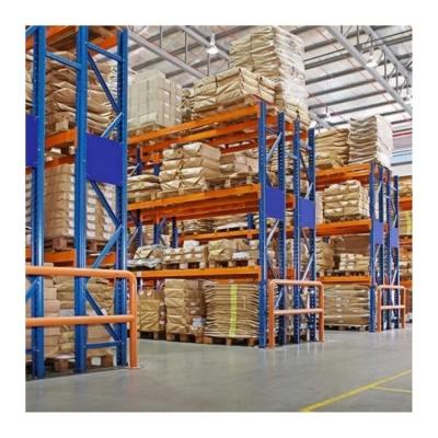 중국 부식 보호 팔레트 저장 래크 진열 된 중량 금속 선반 판매용