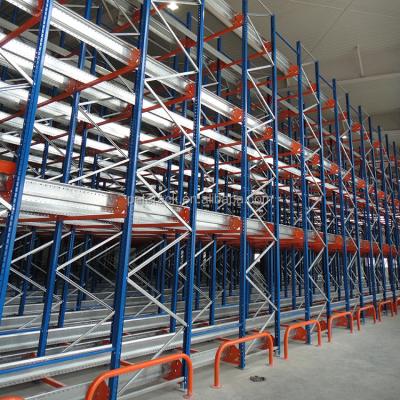 China High Density Warehouse Racking System , Steel Industrial Pallet Racking System for sale