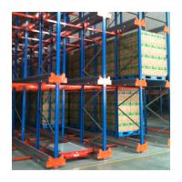 China Peterack Semi-Automatic Radio Shuttle Racking System - Customizable Steel Storage with 4000-21000kg Capacity for sale