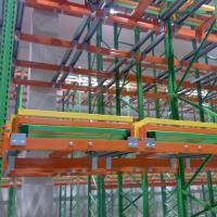 China Customized Push Back Racking System for Warehouse Storage - Steel Construction with 4000-21000kg Capacity for sale