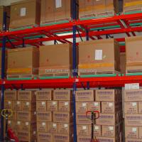 China Customized Push Back Racking System for Warehouse Storage - Steel Construction with 4000-21000kg Capacity for sale