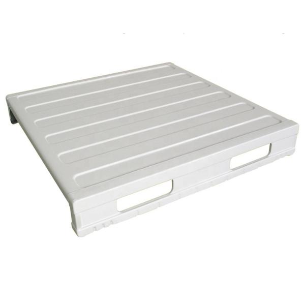 Quality Stackable Steel Pallets 1 Layer Plate Type Storage Racking Accessories for sale