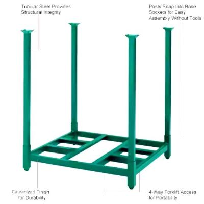 China Heavy Duty Warehouse Stacking Racks , Industrial Steel Racking System Tire Pallet Rack for sale