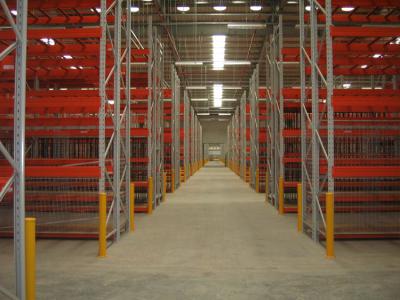 China Heavy-Duty 5-Layer Metal Industrial Pallet Rack Storage System-High Capacity Industrial Shelving for Warehouse & Factory for sale