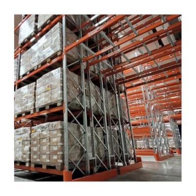 China Heavy Industrial Shelving Pallet Racks Double Deep Warehouse Storage Racking Systems for sale
