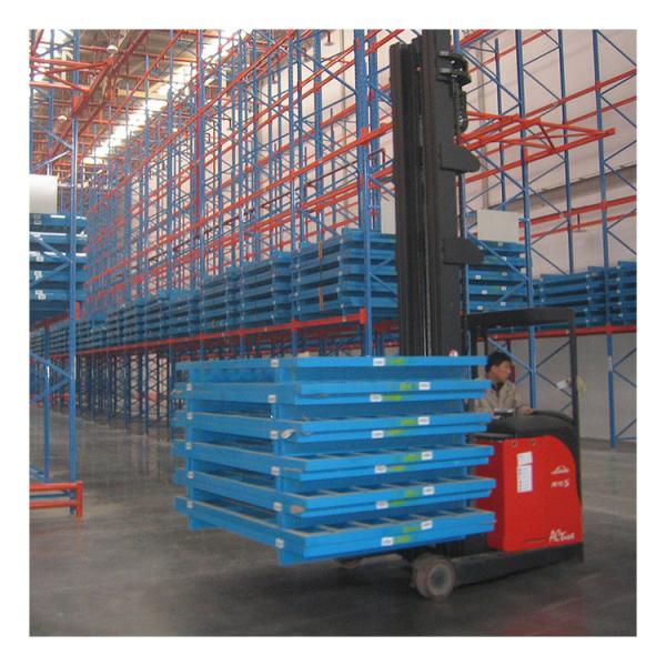 Quality Blue Heavy Duty Pallet Shelving Racks , Industrial Selective Pallet Racking for sale