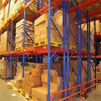 Quality Industrial Double Deep Pallet Rack Beam Types 1 Layer-5 Layer With Electrostatic for sale