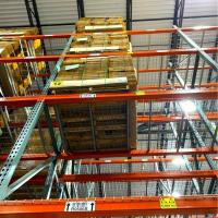 Quality Electrostatic Spray US Boltless Teardrop Pallet Rack Warehouse Teardrop Metal for sale