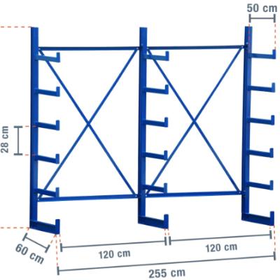 China Verstelbare schroef 4ft Breedte 1500-3000kg Capaciteit Te koop