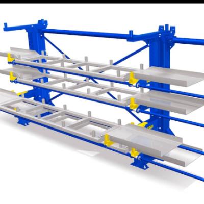 China Heavy Duty Steel Cantilever Rack 6-20ft hoogte aanpasbaar Te koop